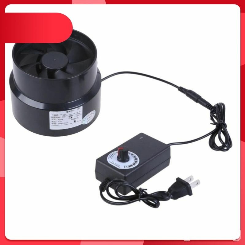 Эксклюзивный комплект вентиляторов 110 и 100 мм с адаптером и блоком питания-dingshang