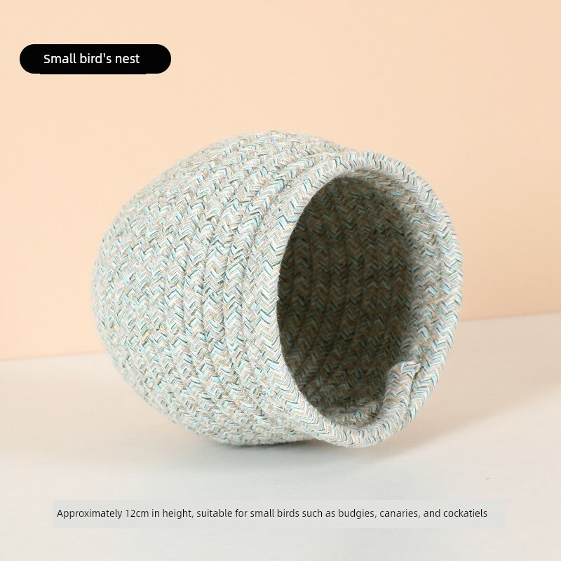 Гнездо для птиц, гнездо для сна для попугаев, маленькое теплое гнездо для сидиц, неразлучников, специальное теплое