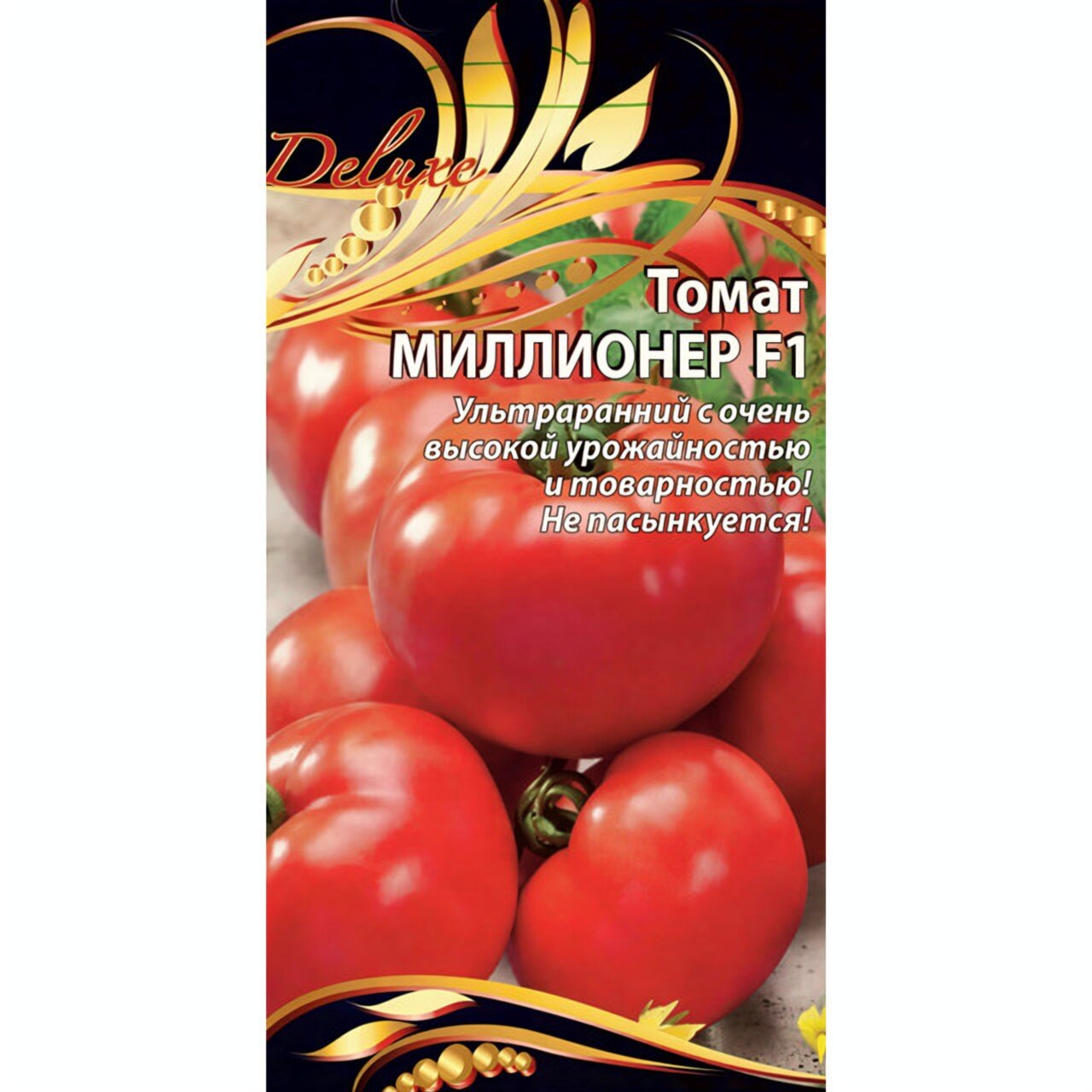 Семена Томат Миллионер 0,1г цв/п, для дачи, сада, огорода и на рассаду