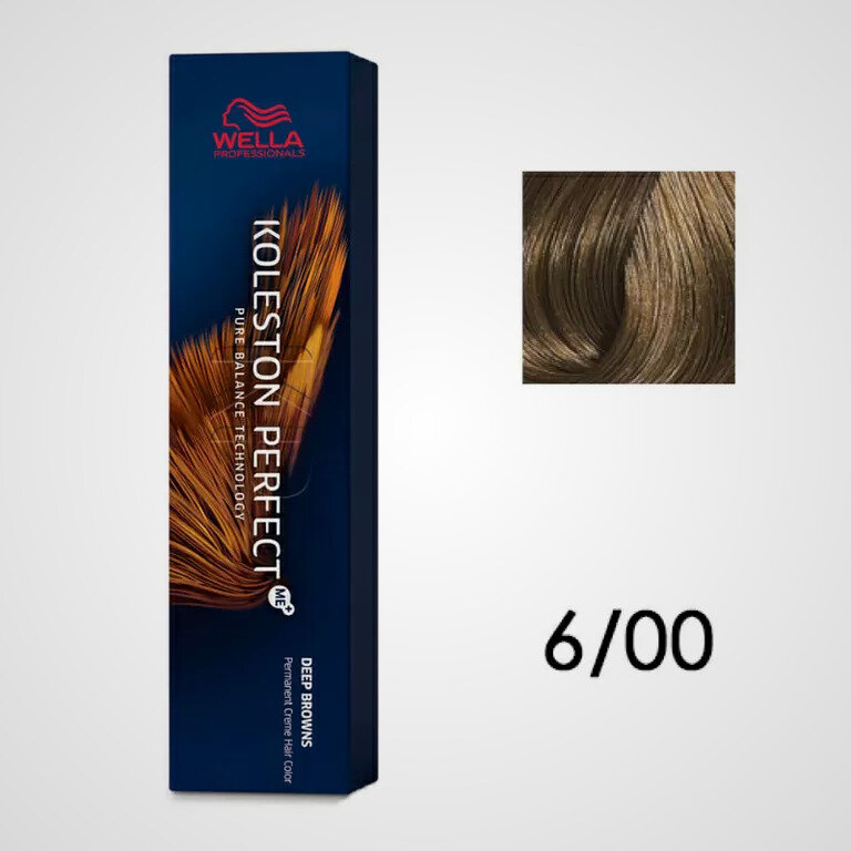 6/00 Стойкая крем краска Koleston 60мл WELLA Koleston perfect 6/00 Краска 60мл