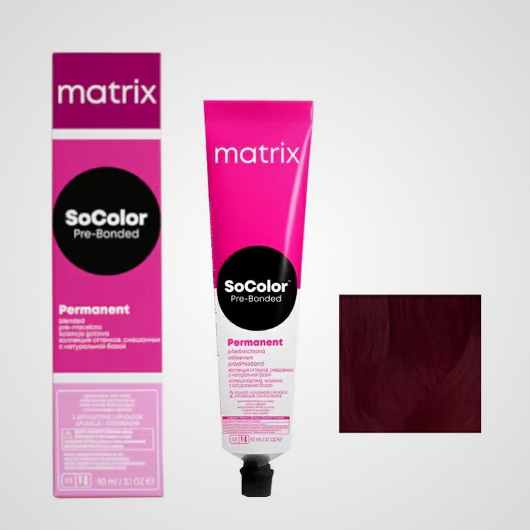 Краска для волос SoColor Pre-Bonded 6VR 90 мл MATRIX SoColor Pre-Bonded 6VR Краска 90 мл
