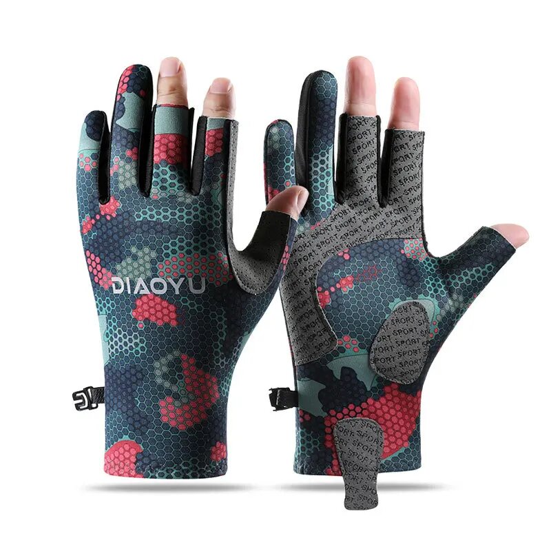 Рыболовные перчатки, противоударные, весенне-летние, противоизносные, солнцезащитные перчатки Luya, мужские дышащие, приятные для кожи мягкие перчатки