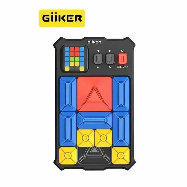 Головоломка "Умные" пятнашки / Электронный слайдер / GiiKER Super Slide Puzzle