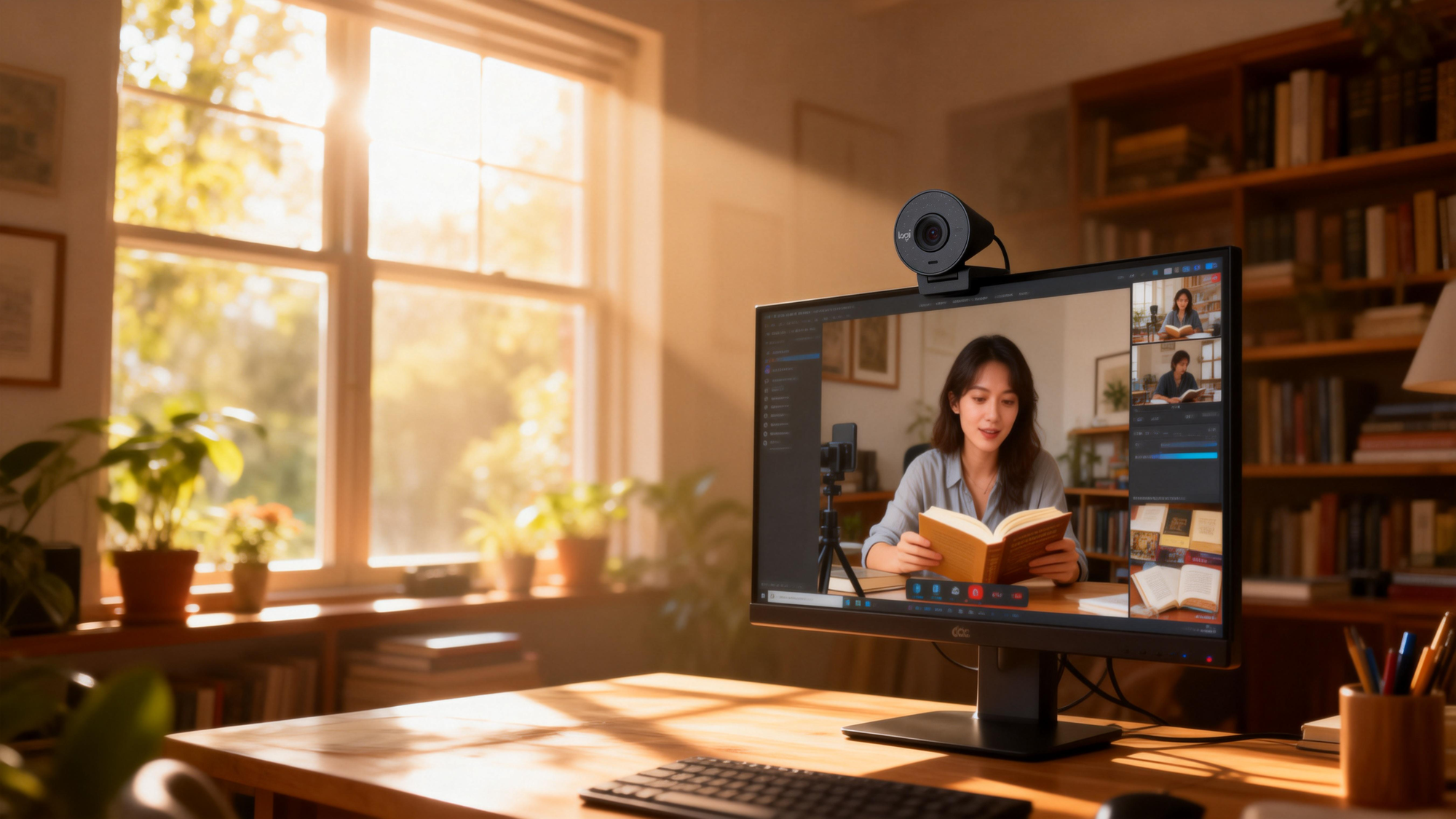 Logitech, Brio 305, Веб камеры высокой четкости, 2 мегапикселя, защита конфиденциальности, простая установка