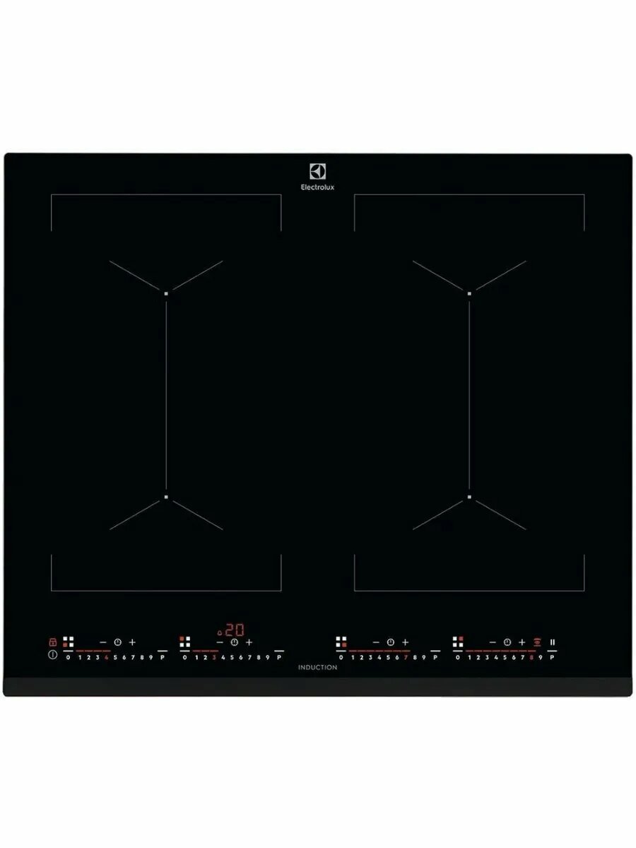 Варочная панель Electrolux IPE6474KF, Black