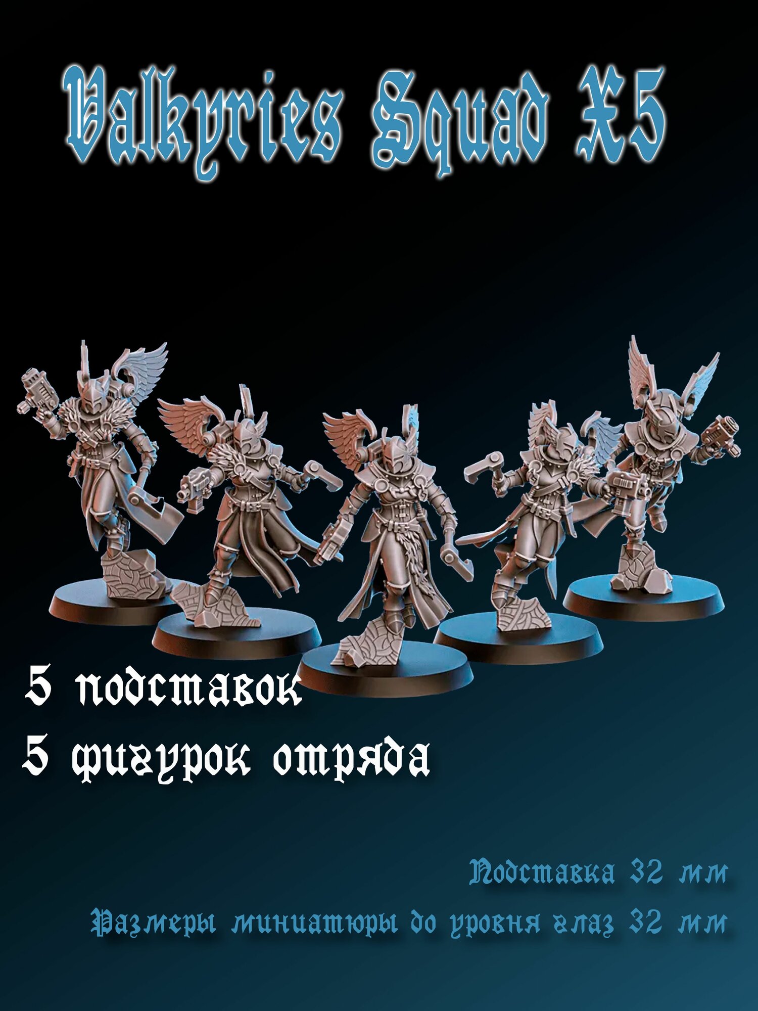 Valkyries Squad миниатюры для WH 40000