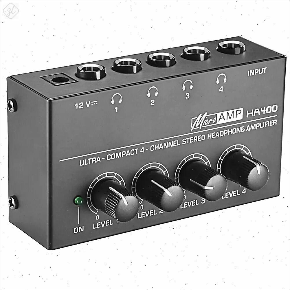 HA400 4-Канальный Ультракомпактный Усилитель звука Для наушников Microamp Amplifier