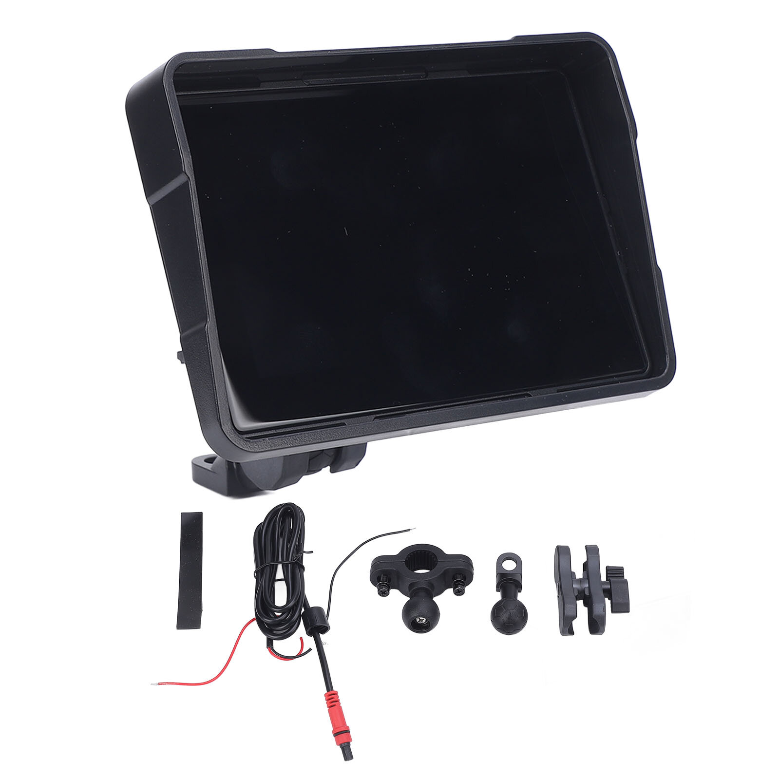 5-дюймовый экран для мотоцикла с поддержкой Carplay, Android Auto, водонепроницаемый, Bluetooth, 5.4-дюймовый сенсорный экран для навигации.