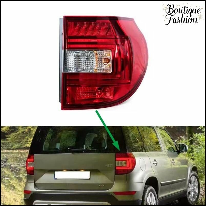 Фары автомобильные, Задний фонарь, 1 шт, арт. Skoda Yeti 2014-2017 LED Tail Light