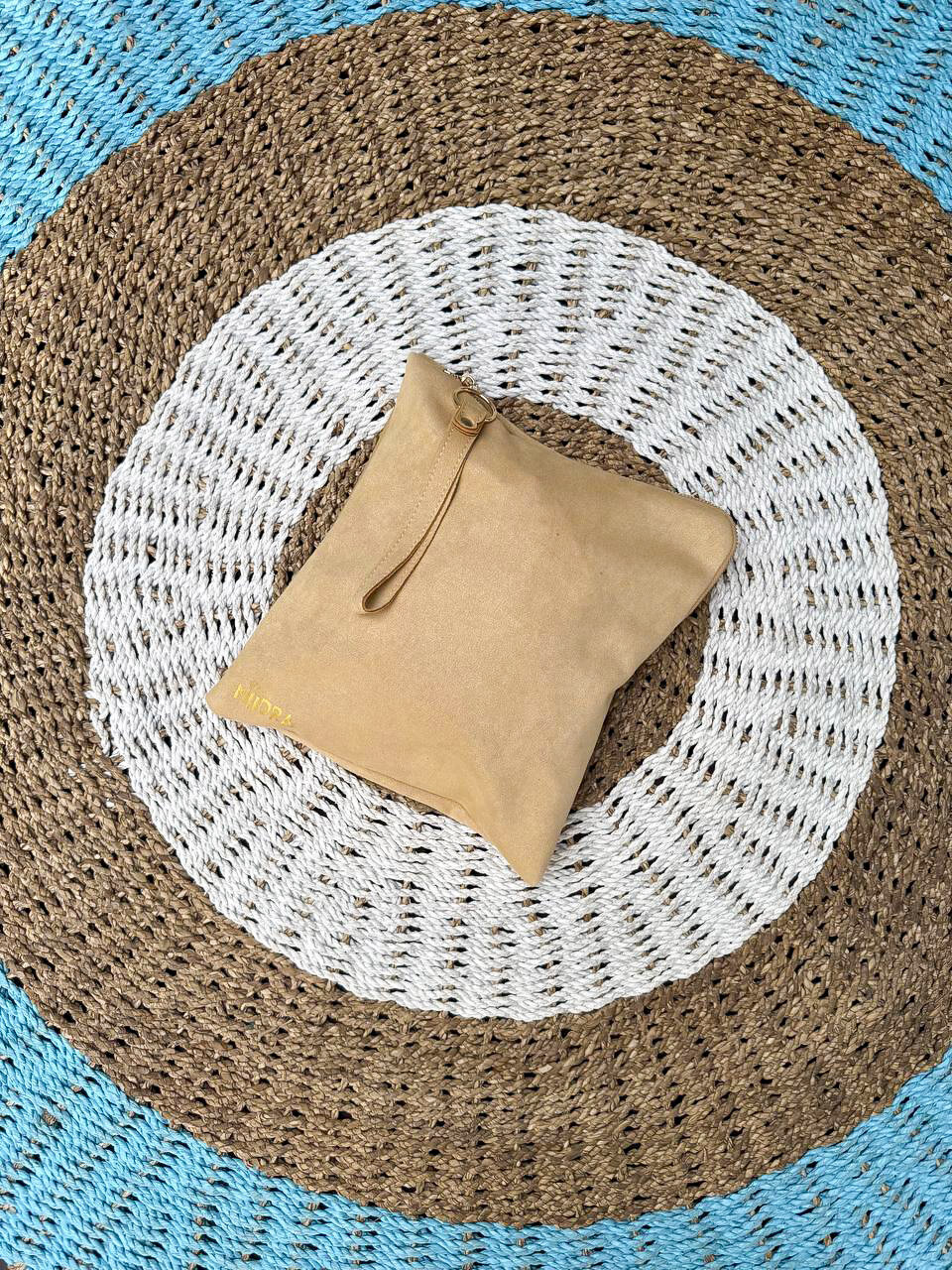 Чехол для коврика 1 мм NiiDRA, цвет горчичный, материал - микрофибра, размер 27*31 см