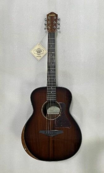 D-36S-ALL-KOA Электро-акустическая гитара, коричневая, Caraya