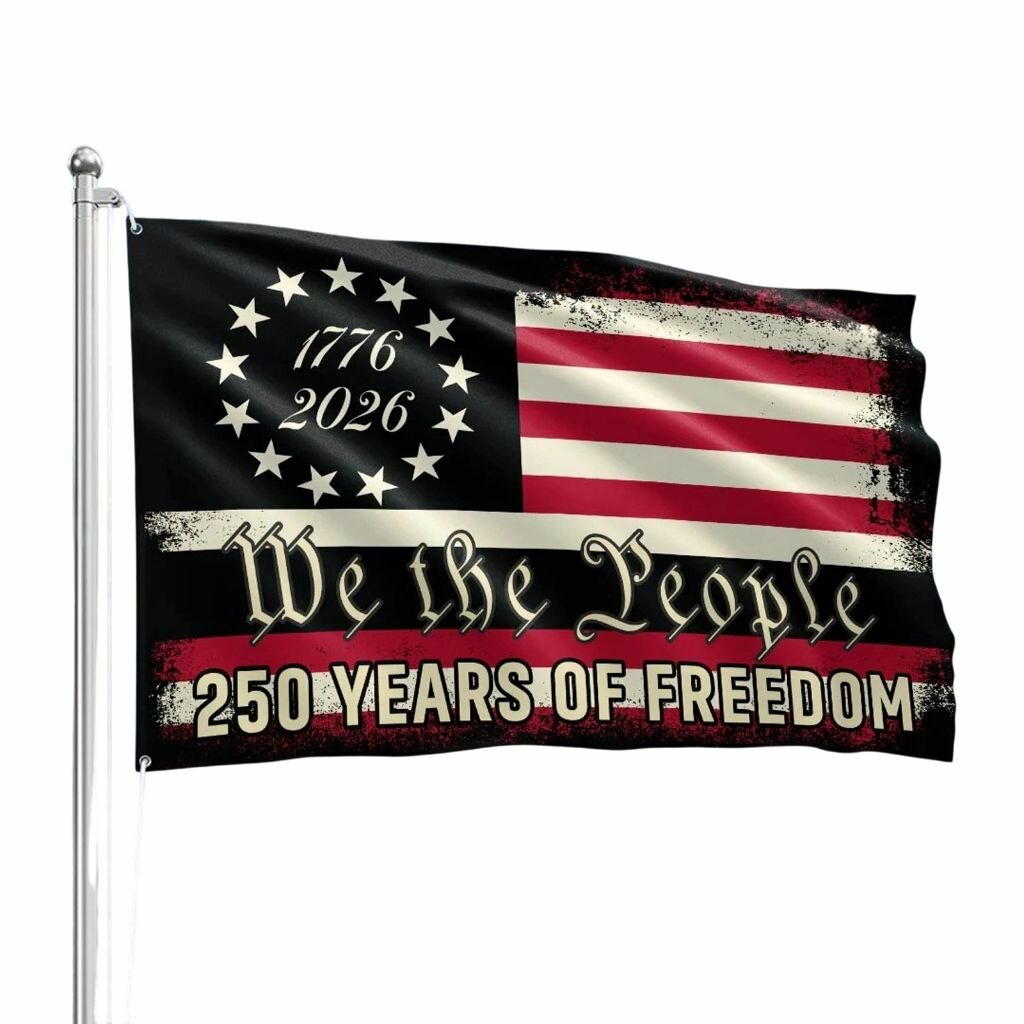1776 2026 Флаг в честь 250-летия США в стиле двух