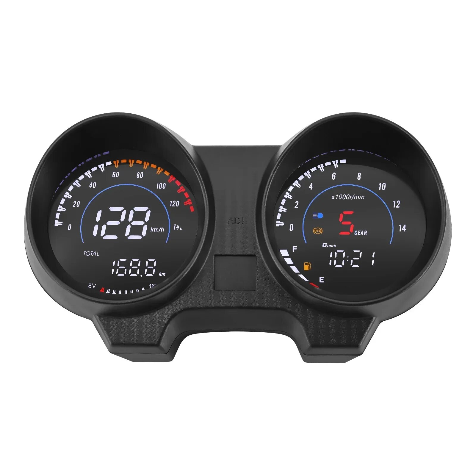 Светодиодная электроника, измеритель оборотов мотоцикла, спидометр, цифровая приборная панель для A