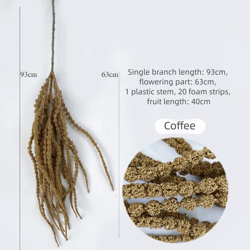 Искусственный амарант Coffee, 93см