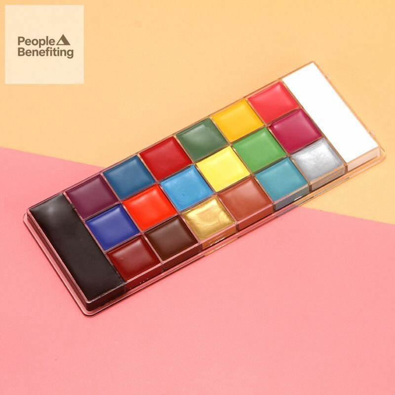 Грим Маслянный театральный бодиарт для лица и тела