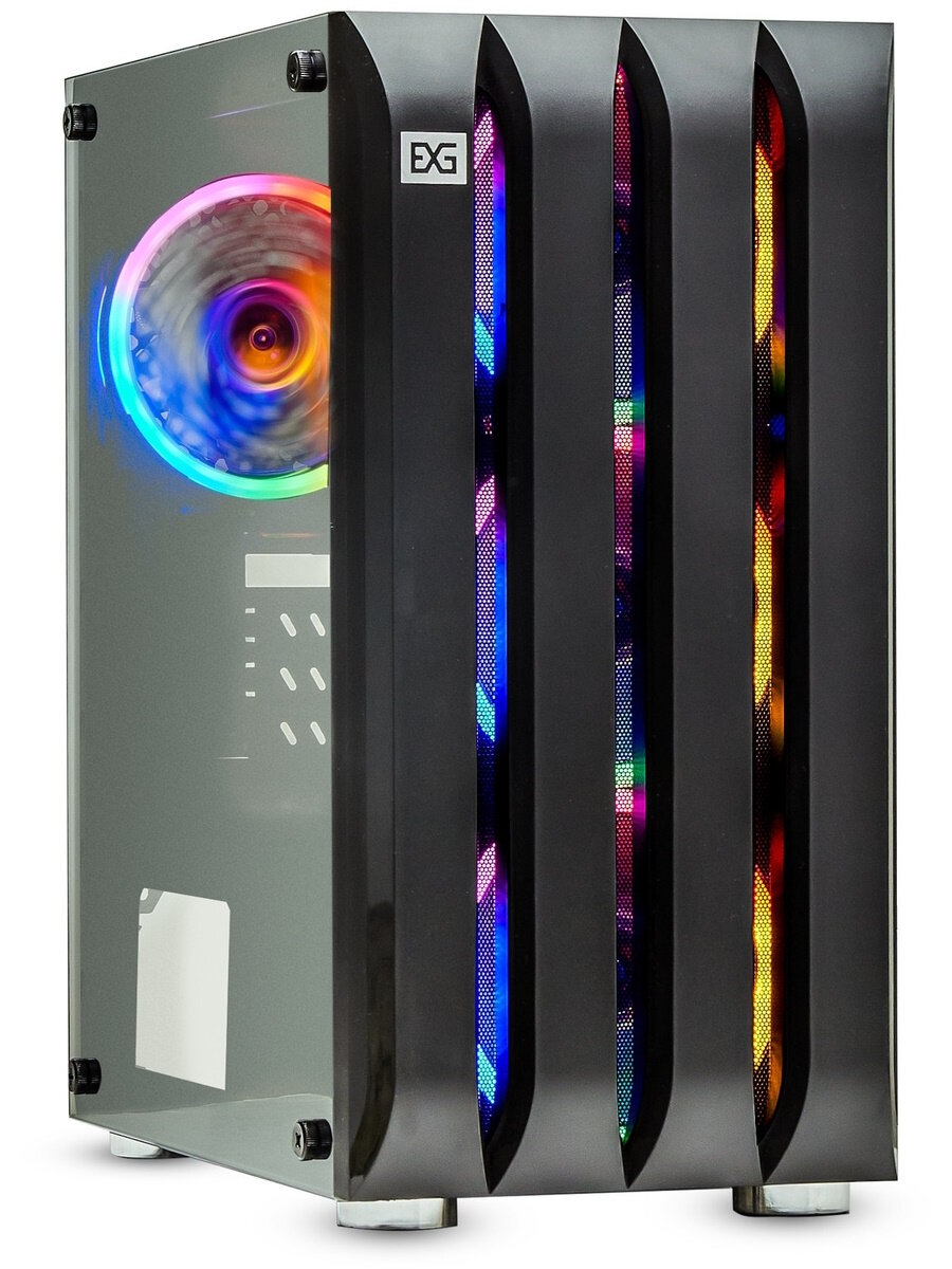 Корпус для компьютера ExeGate Mistery R3-NPX600 (EX294479RUS) MiniTower, 600 Вт