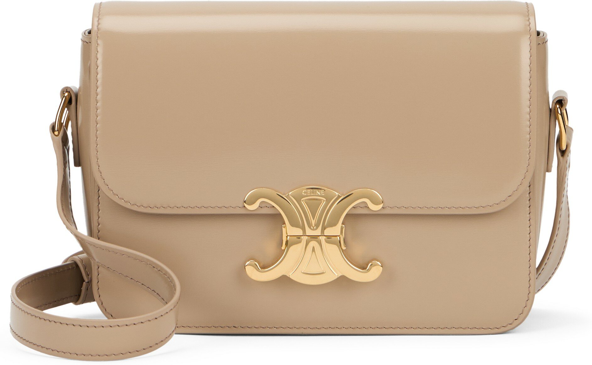 Сумка CELINE, beige — фото 1