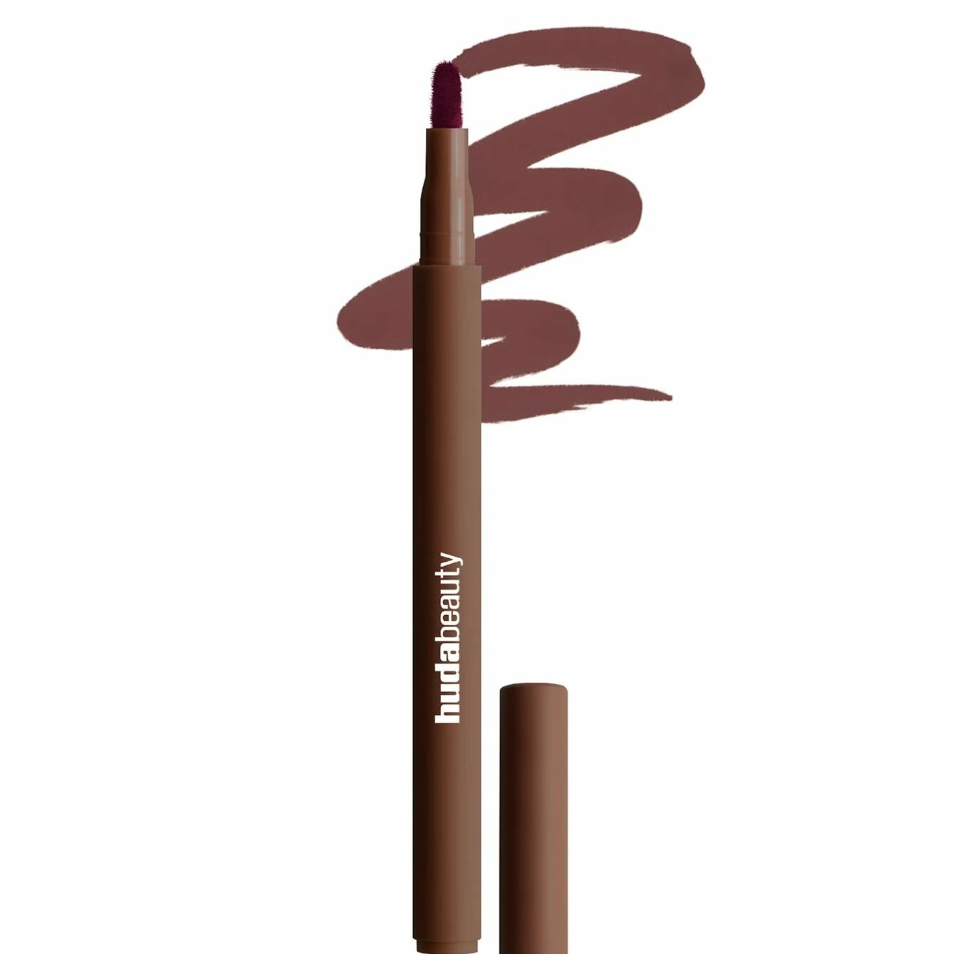 HUDA BEAUTY Подводка-тинт для губ Lip Contour Lip Stain Lip Tint (Rich Brown) 1 мл