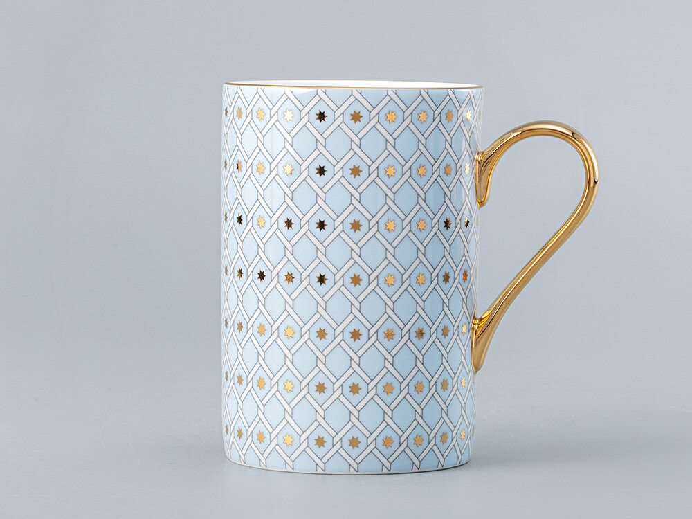 Бокал для чая "Азур 2" форма Идиллия, 400 мл, Императорский фарфоровый завод