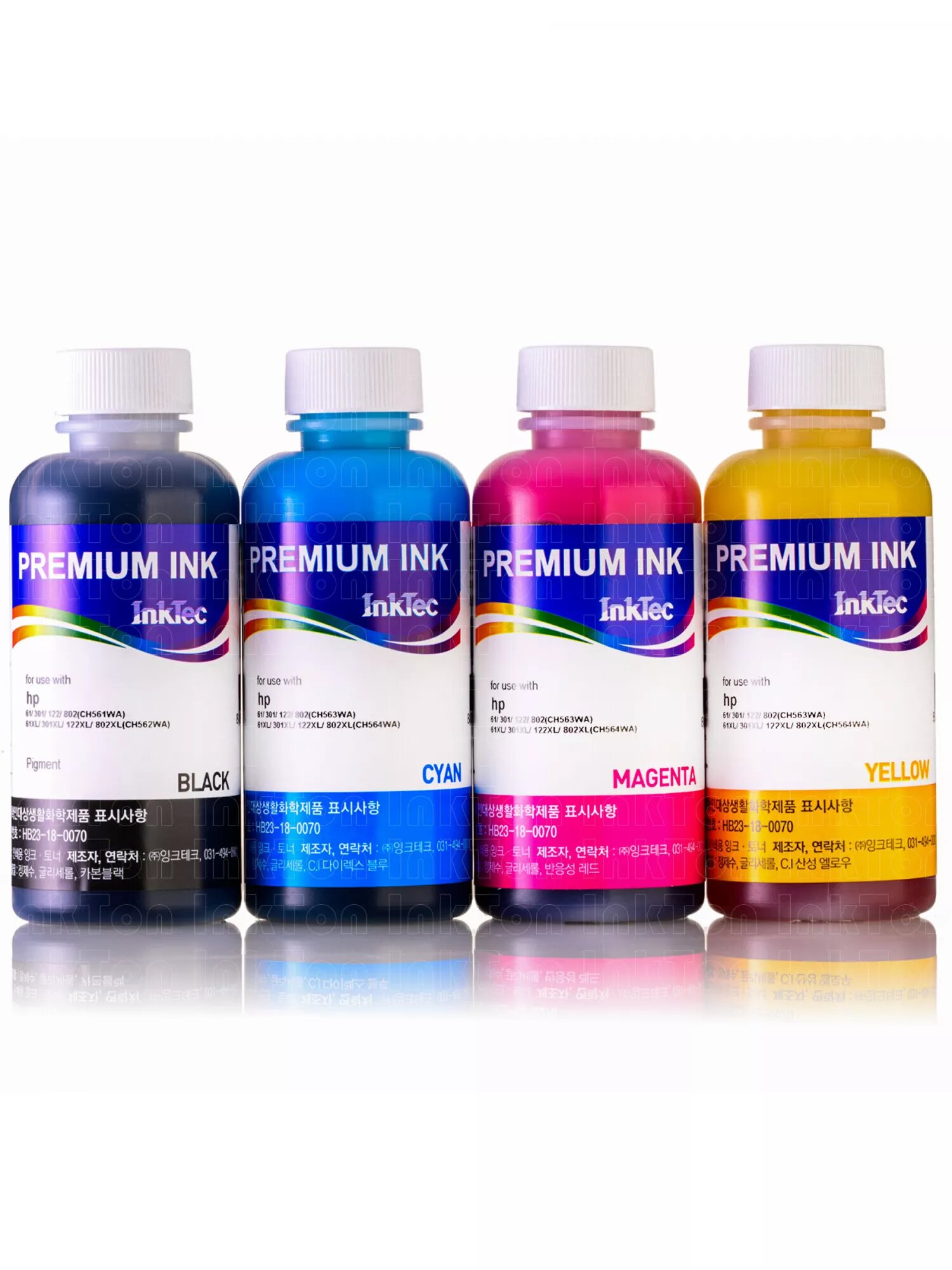 Чернила для принтера HP DeskJet Plus Ink Advantage 2800, 2875, 6075, 6475, заправка картриджа HP 653, 400мл, комплект