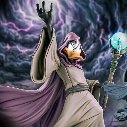 Сборная модель The Wizard (Looney Tunes), 300мм для покраски