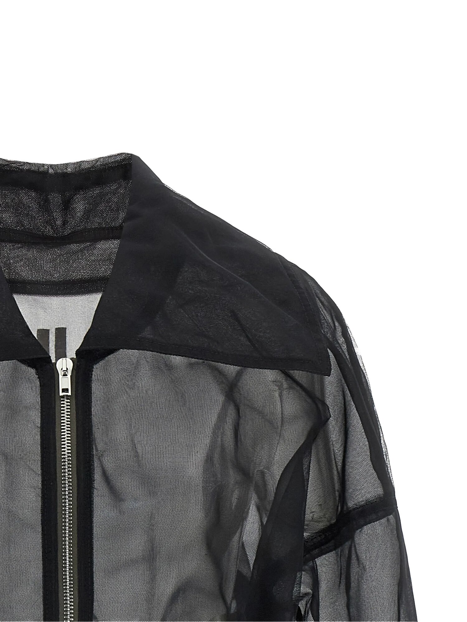 Куртка Rick Owens Dracucollar, размер 38, black/black — фото 1