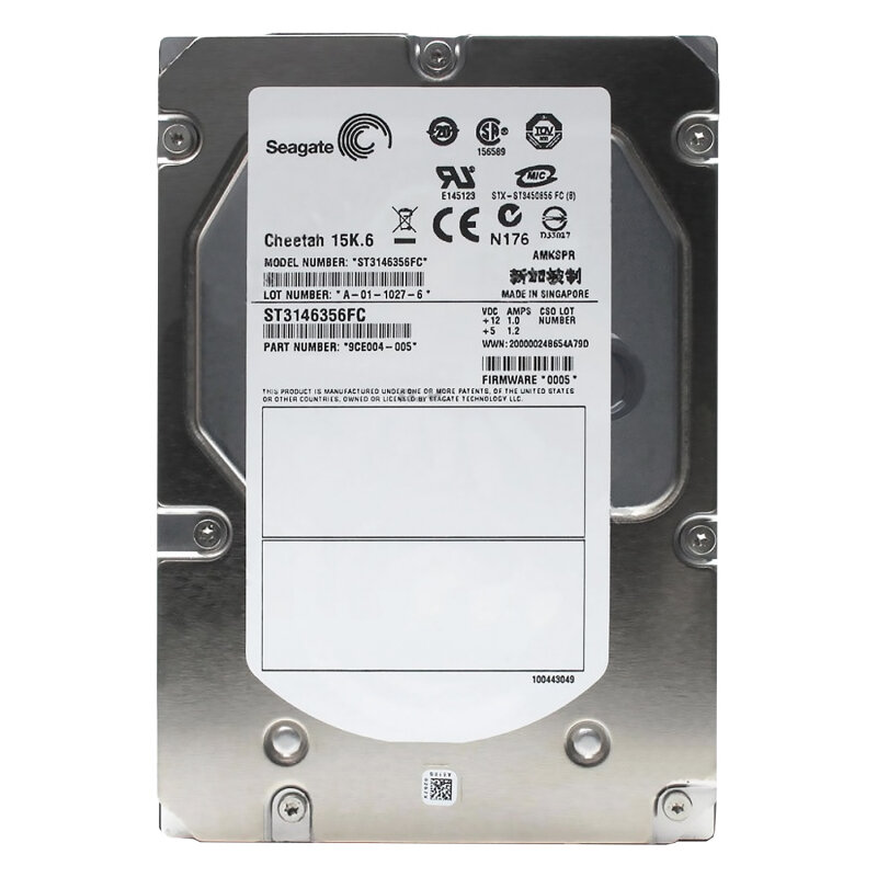 Жесткий диск Seagate ST3146356FC 146Gb Fibre Channel 3,5" HDD