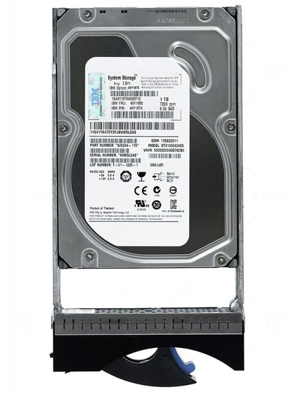 Жесткий диск IBM 49Y1880 1Tb SAS 3,5" HDD
