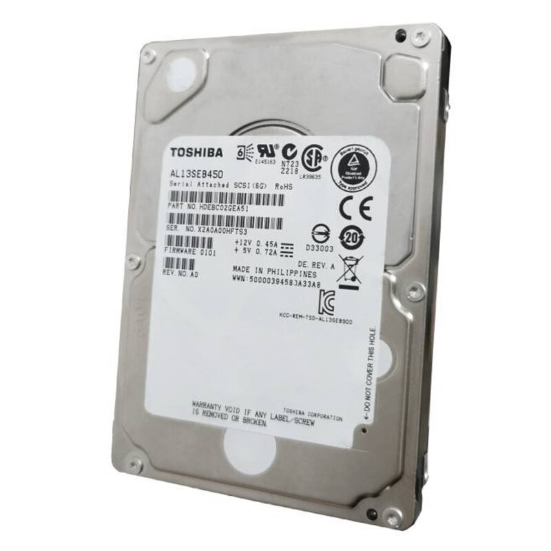 Жесткий диск Toshiba HDEBC02GEA51 450Gb SAS 2,5" HDD