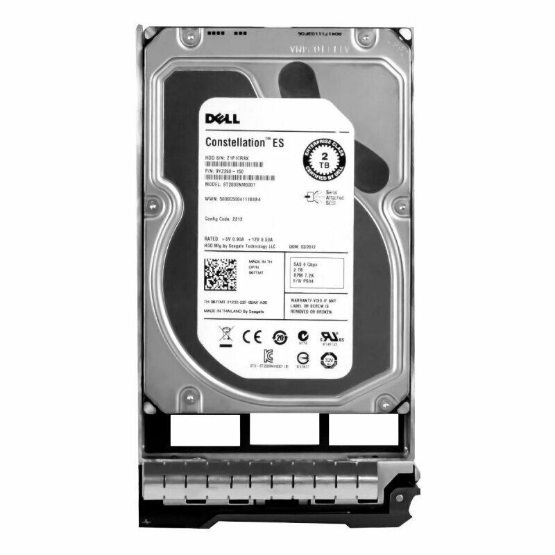 Жесткий диск Dell 067TMT 2Tb 7200 SAS 3,5" HDD
