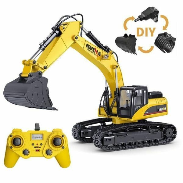 Радиоуправляемый экскаватор HUI NA TOYS 23CH 1:14 - HN1580