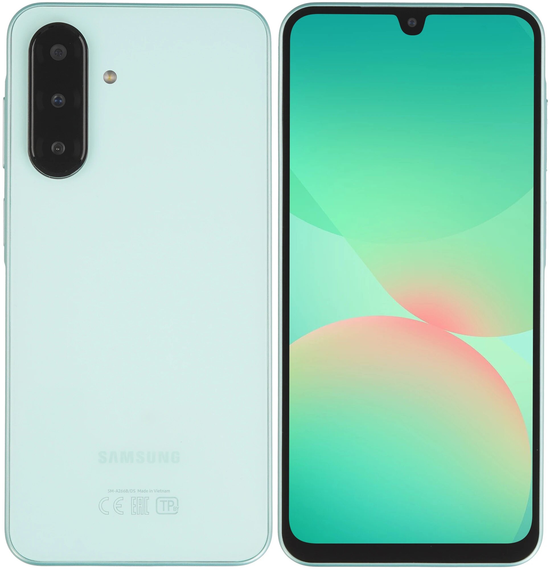 Смартфон Samsung Galaxy A26 5G 8/256Gb Dual: nanoSIM Mint (Мятный/Зеленый)