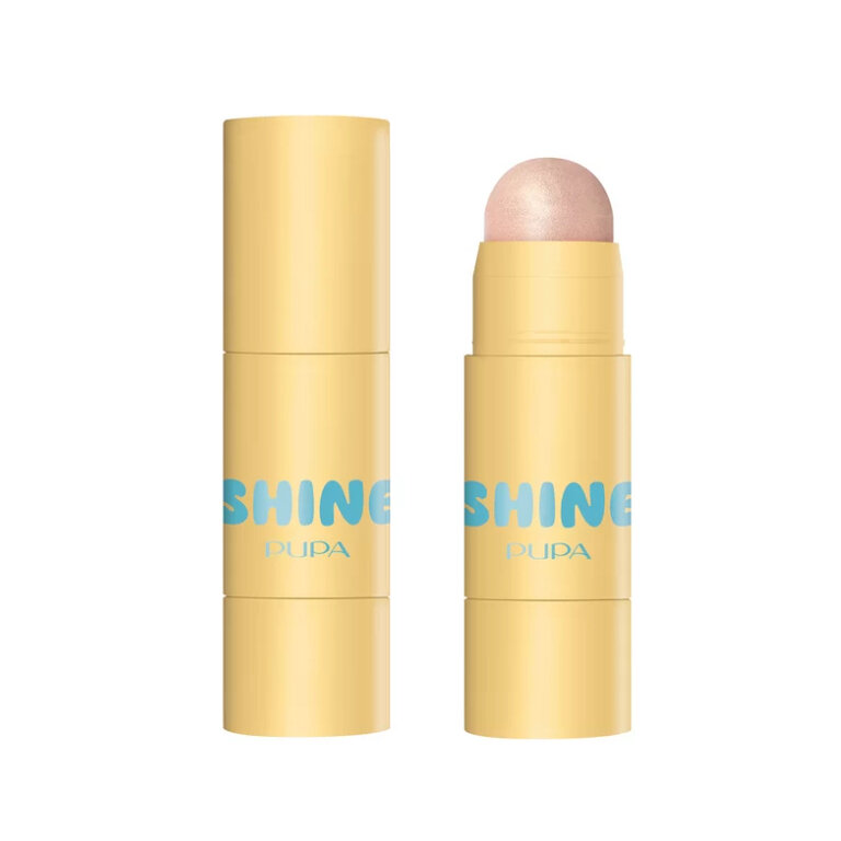 PUPA MILANO Shine 001 Pinky Doll Хайлайтер Италия 6 гр