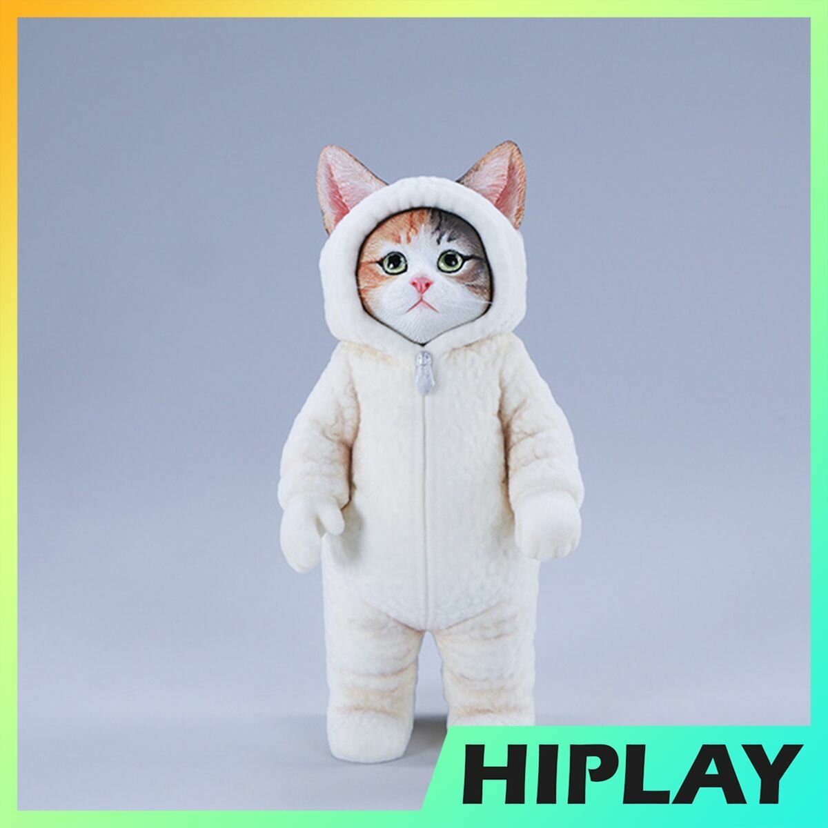 HIPLAY JXK Пушистый кот Ver.A Миниатюрная фигурка животного
