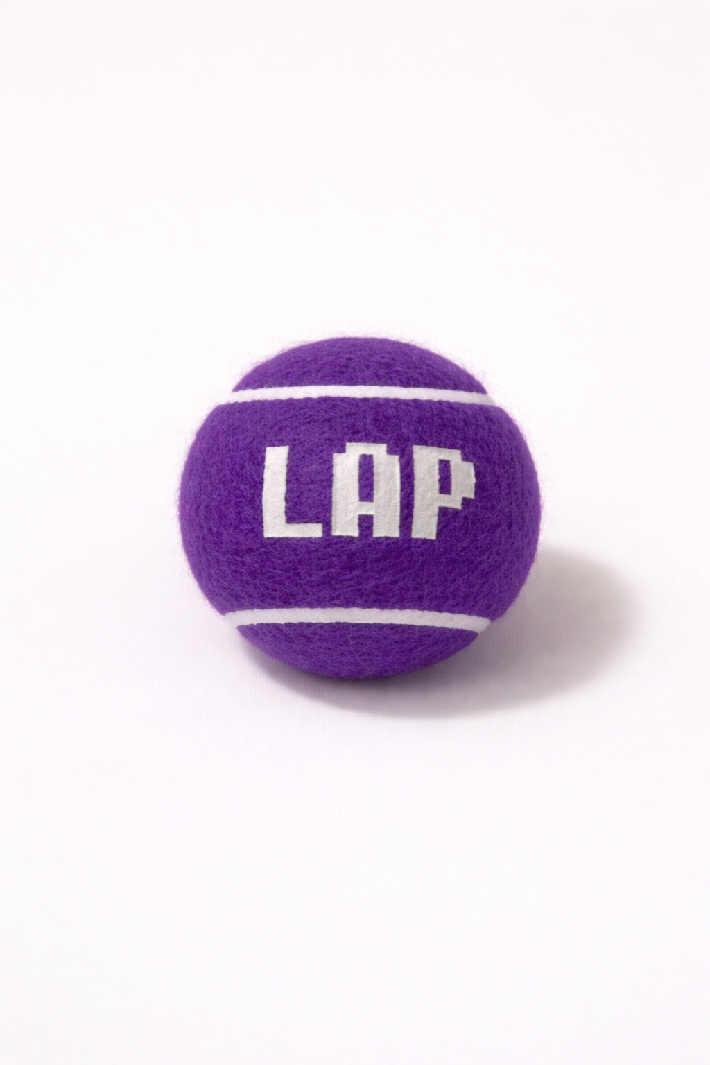 Мяч LAP, для игры в теннис и лапту, фиолетовый, каучук, 6,5 см