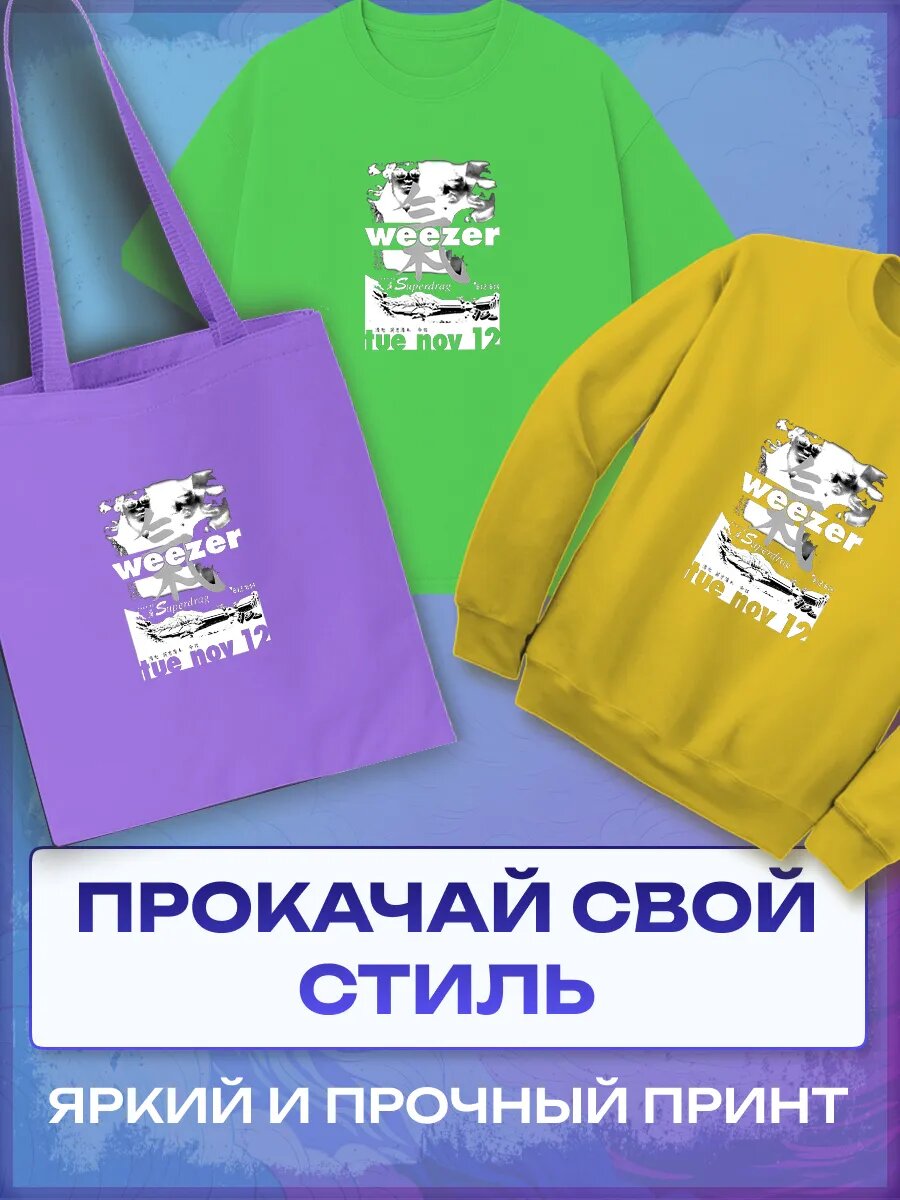 Термонаклейка weezer — фото 1