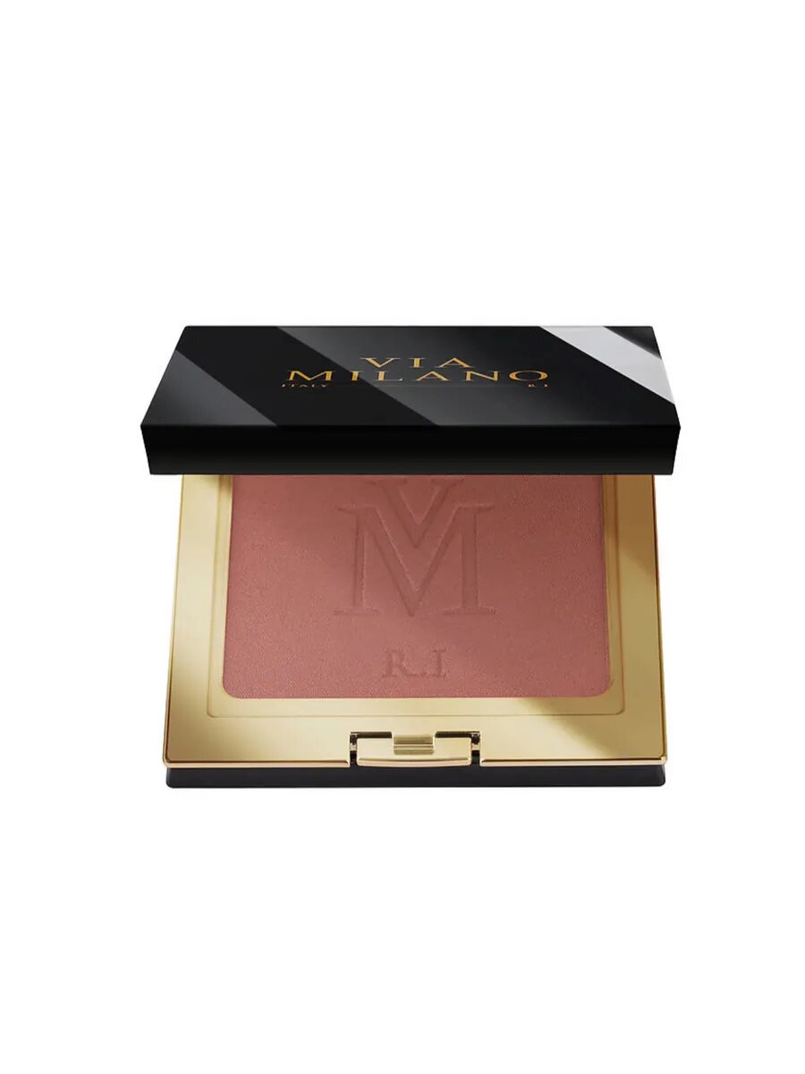 VIA MILANO Румяна для лица сияющие с витамином Е Blush Cheek Illuminating, F21 Bowl Of Beauty