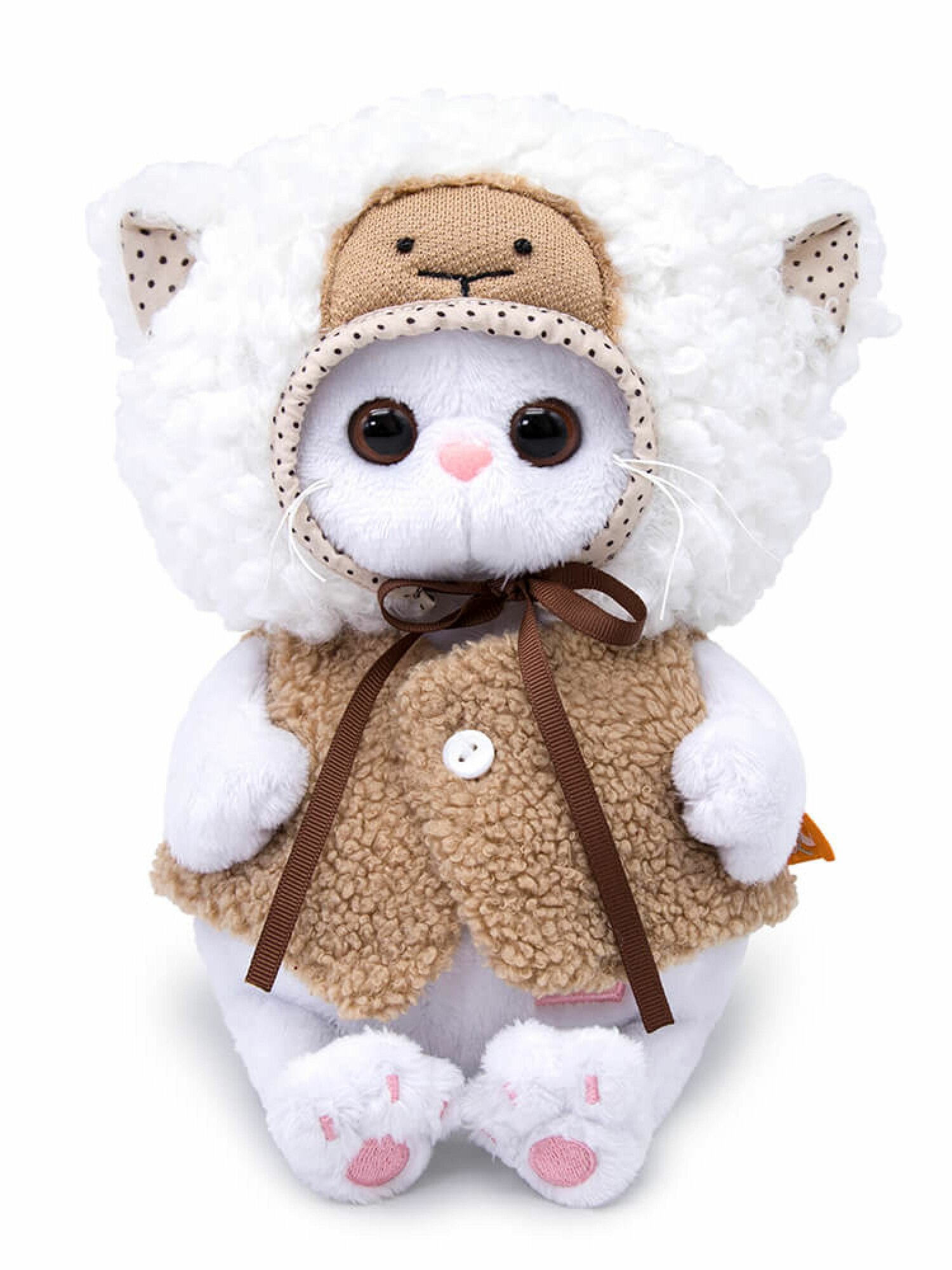 Мягкая игрушка Кошечка Ли-Ли baby в костюме "Овечка"