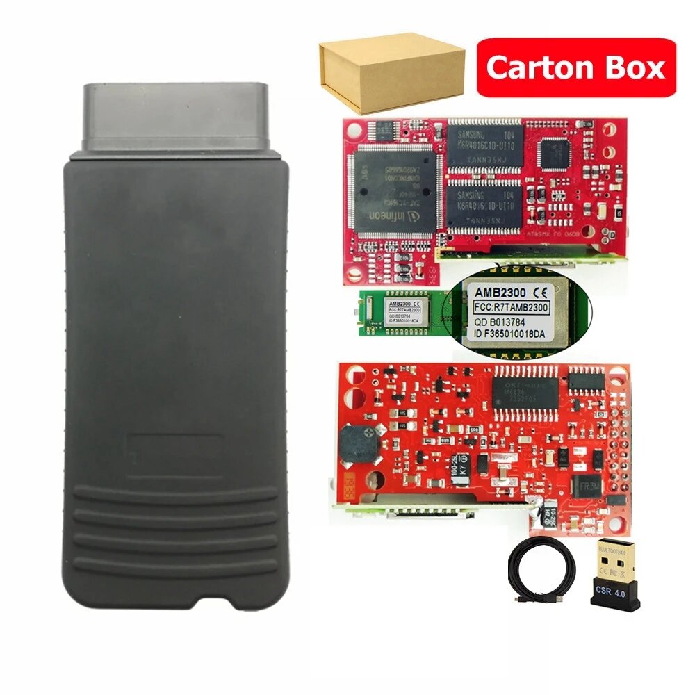 Оригинальный OKI 5054A AMB2300 Bluetooth V7.2.1 6154a 7.2.1 автомобильный Red AMB2300 Carton