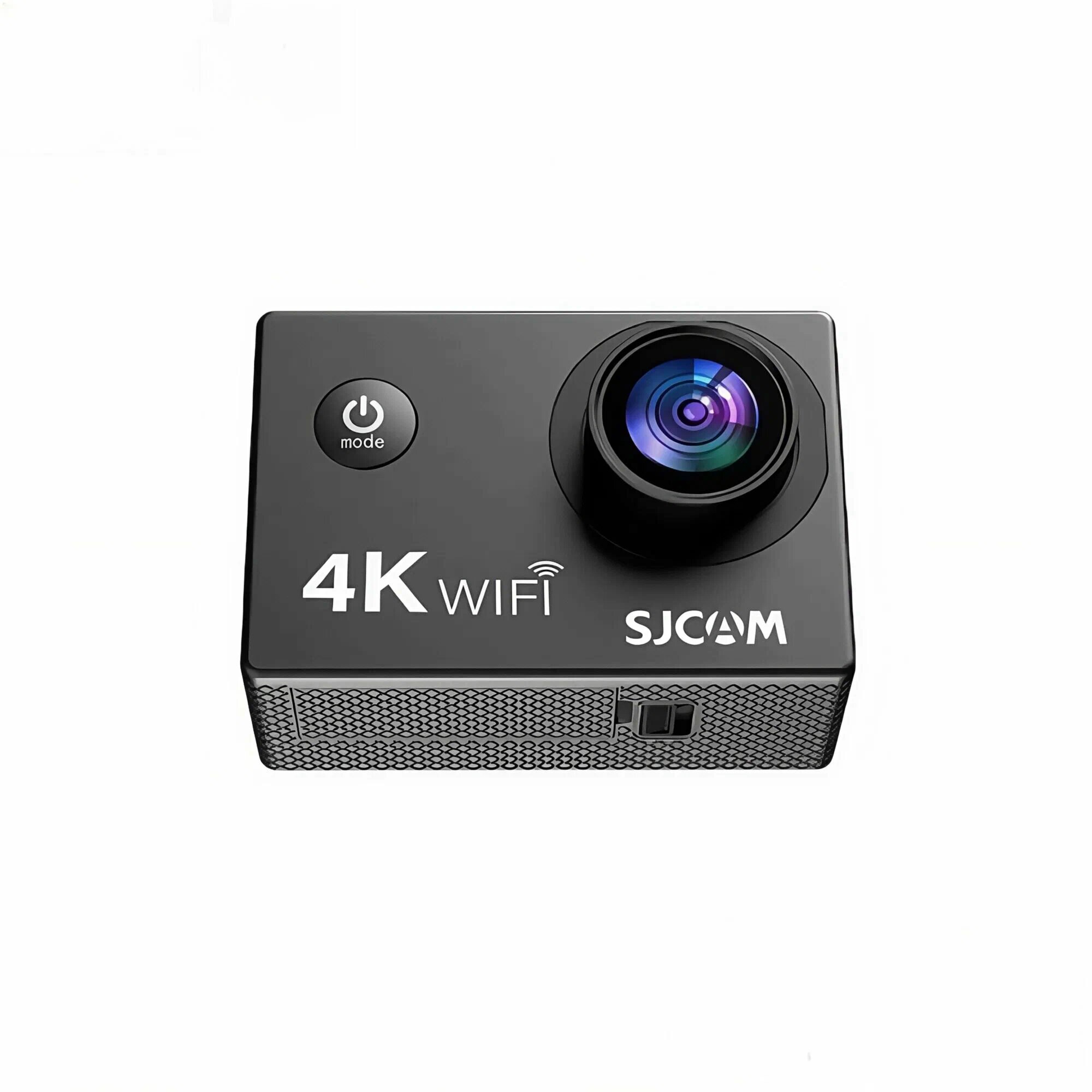 Экшн камера SJCAM SJ4000 WiFi черный с креплением, водонепроницаемая 4K Ultra HD