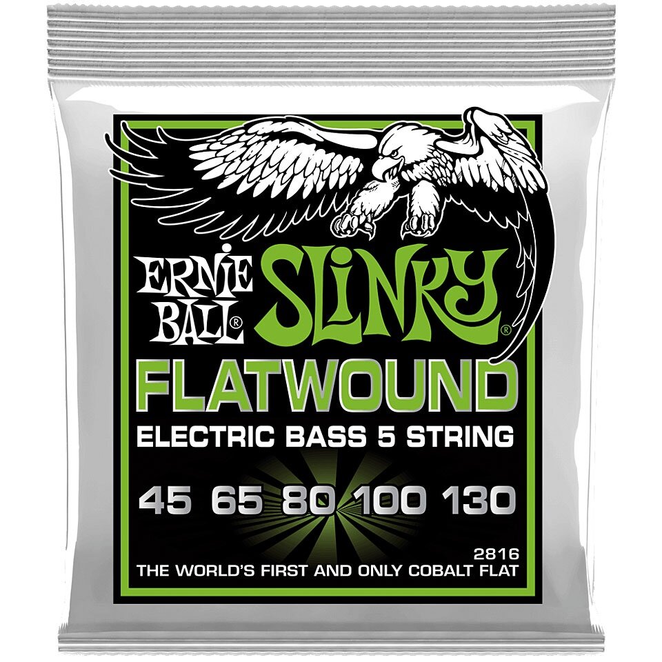 Струны для бас-гитары Ernie Ball 2816