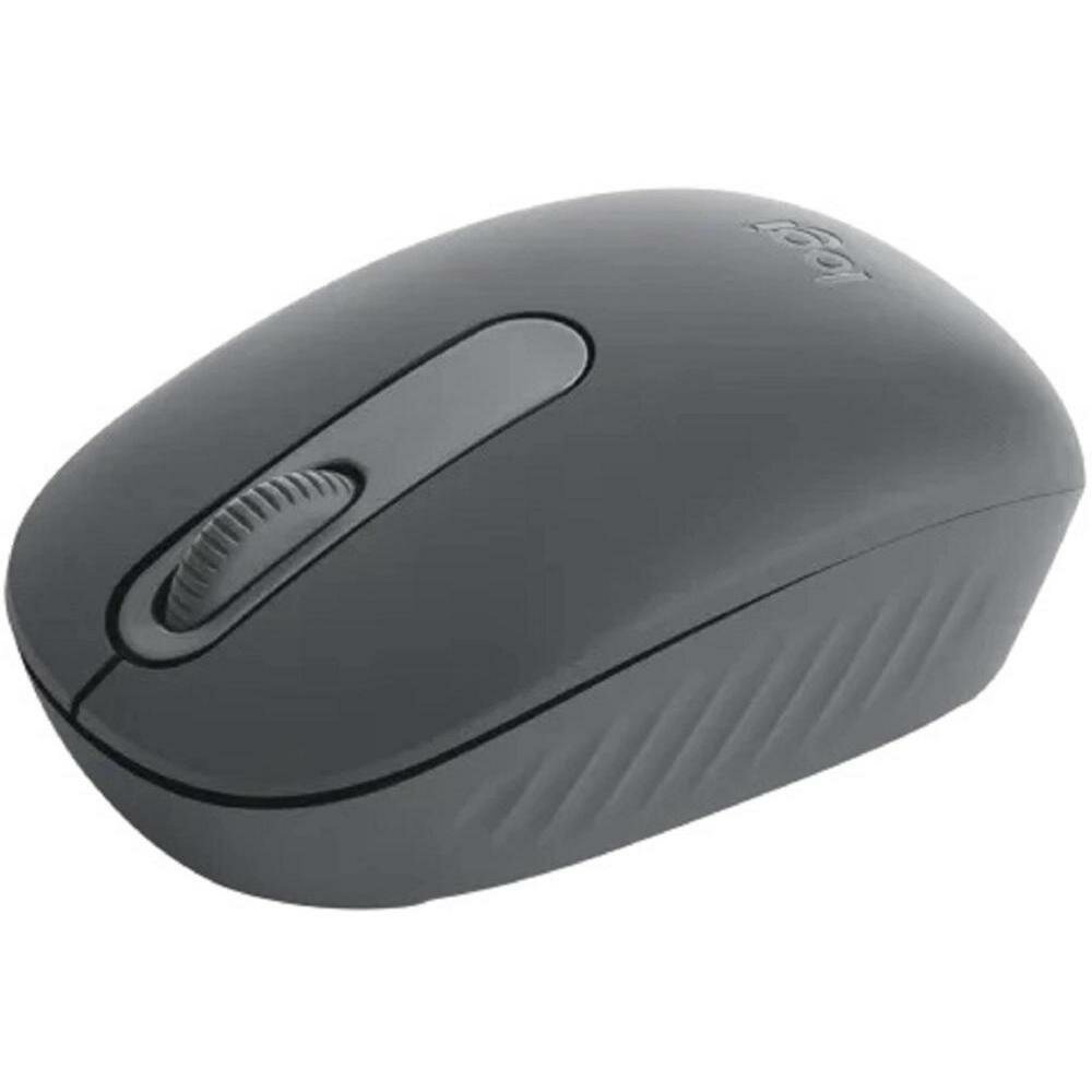 Мышь беспроводная Logitech M196, Bluetooth, оптическая, 1000dpi, графитовый [910-007459]