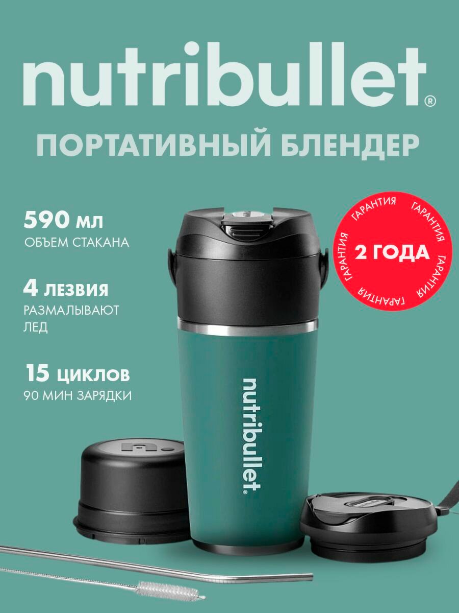 Портативный блендер Nutribullet NBP016EUC FLIP