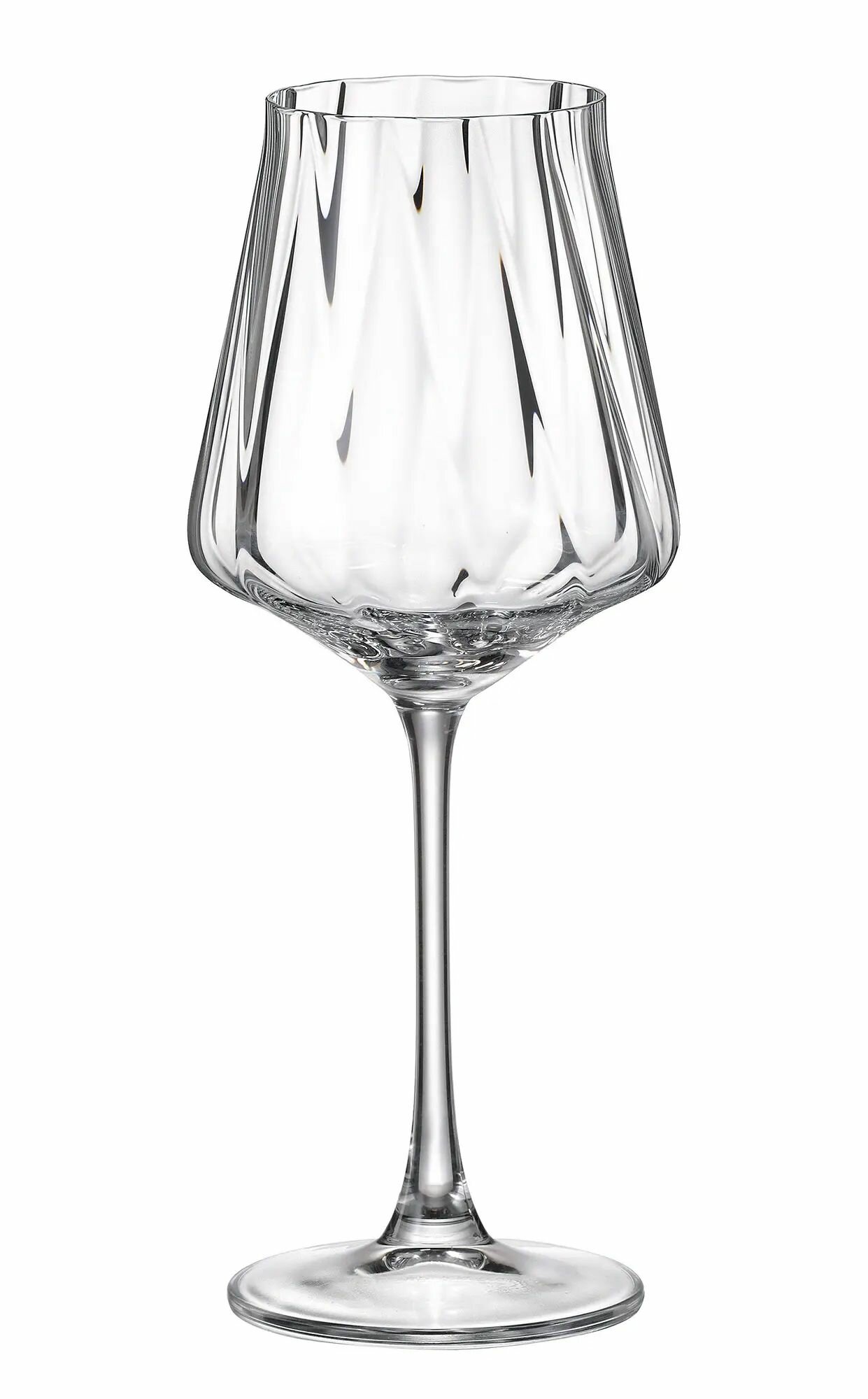 Бокал для белого вина "CETTIA OPTIC", 480 мл (набор 6 шт.), Crystal Bohemia/ БСС0829