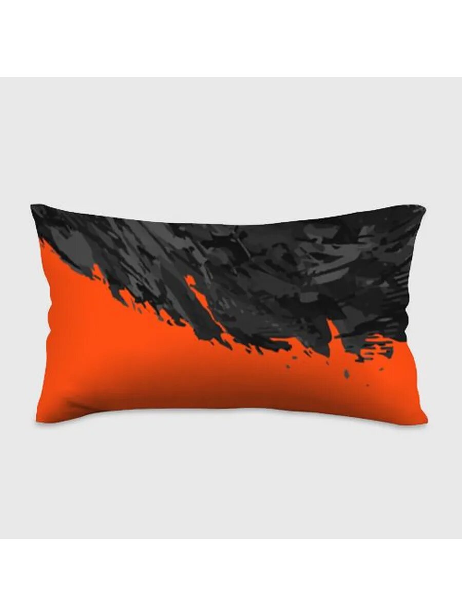 Black & orange Подушка