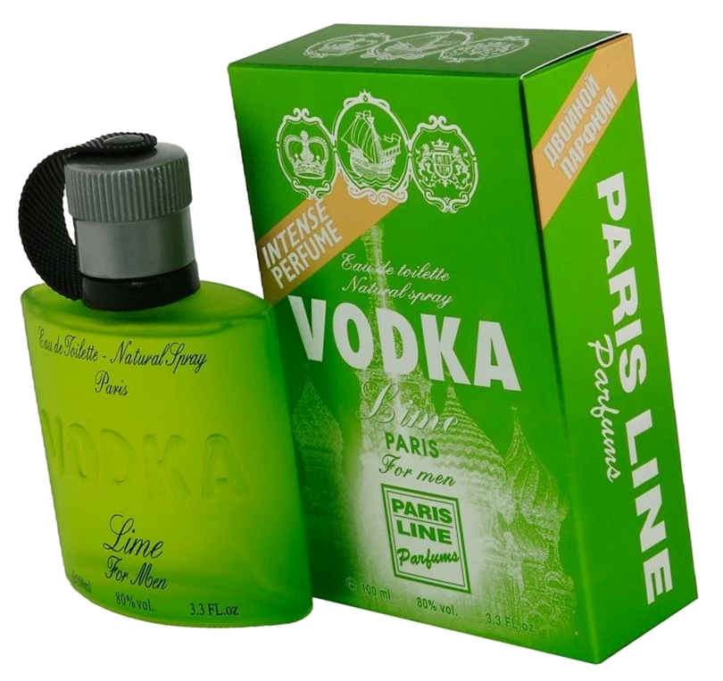 Paris Line Parfums Vodka Lime 100 мл / мужской аромат Пари Лайн Парфамс Водка Лайм