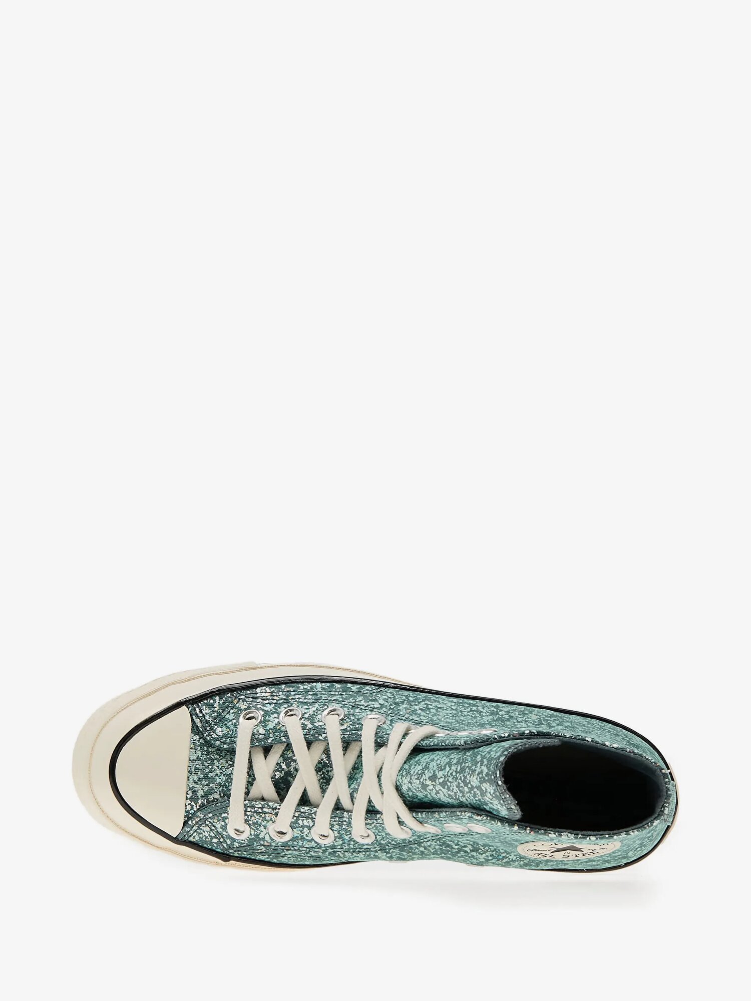 Кроссовки Converse Chuck 70 Glitter, размер 4.5 US, синий — фото 1