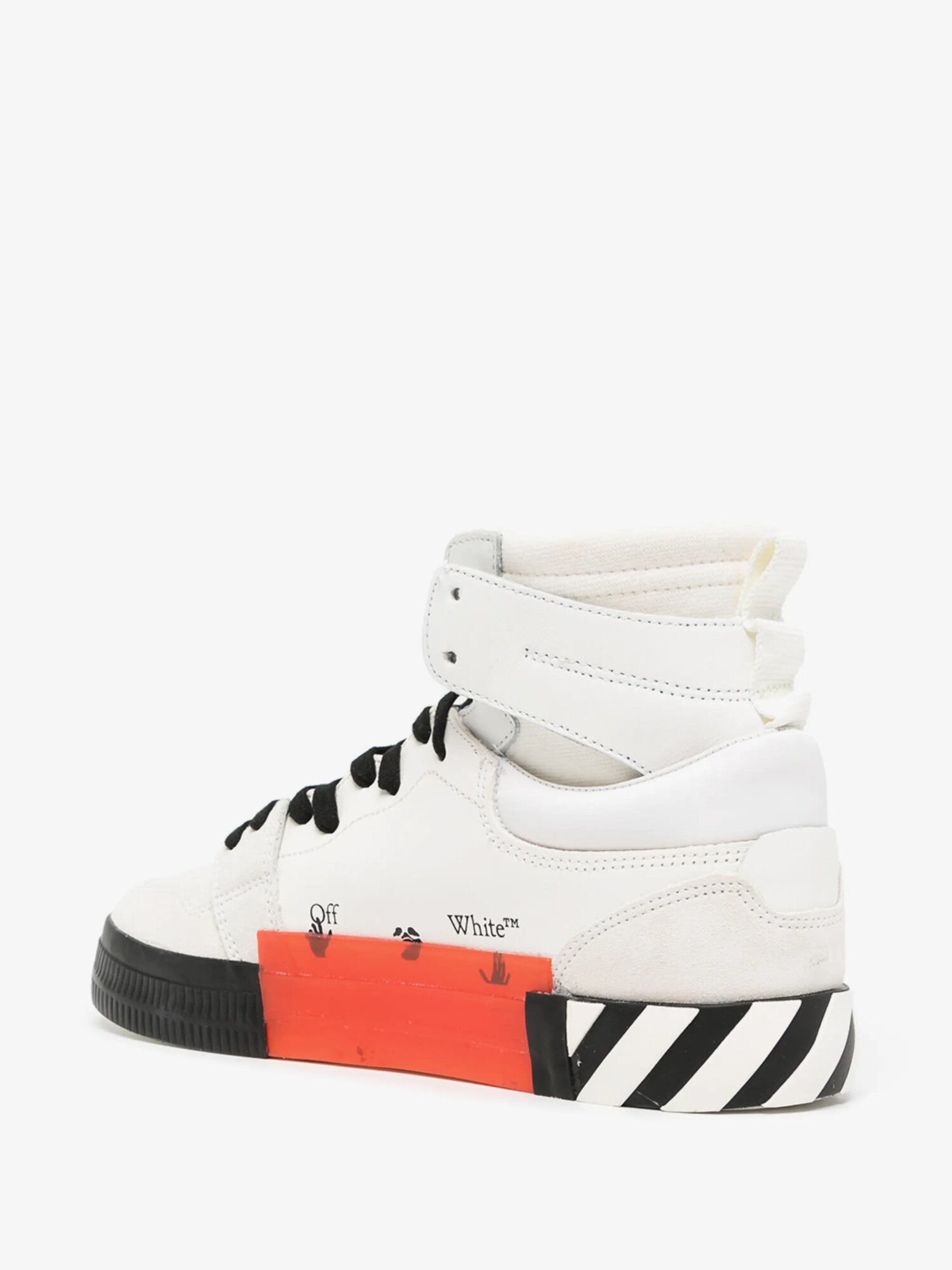 Кроссовки Off-White Vulcanized, размер 46, бежевый/белый — фото 1