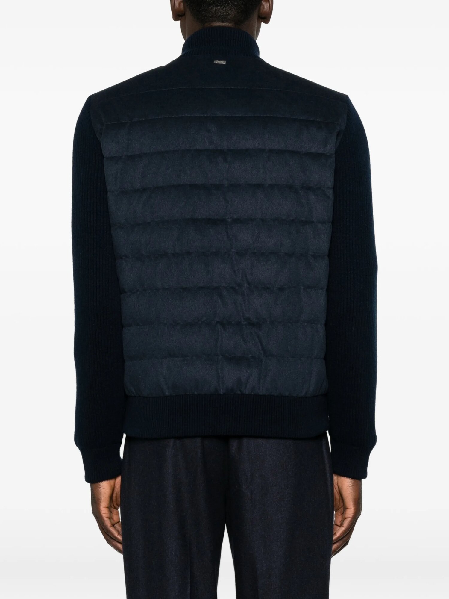 Куртка Herno Quilted ribbed-sleeves jacket, размер 50 — фото 1