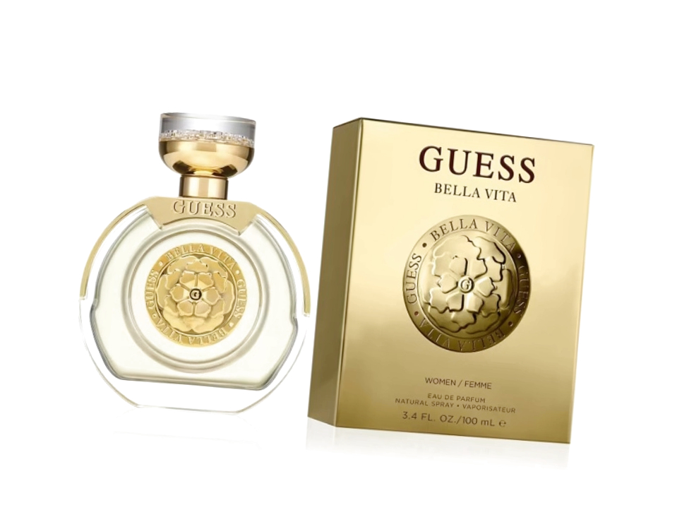 Guess Bella Vita духи 100 мл для женщин - Гесс Сладкая Жизнь парфюмерная вода золотая